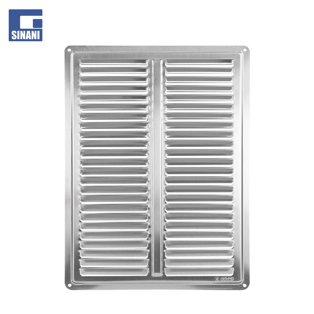 Grilë inoksi 200x300 Sinani Grila aspirimi Grila ventilimi Sisteme ...