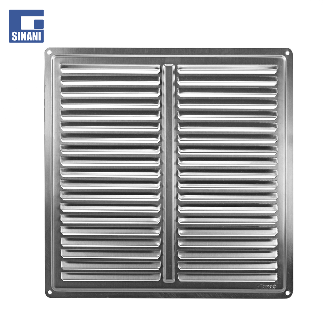 Grilë inoksi 250x250 Sinani Grila aspirimi Grila ventilimi Sisteme ...