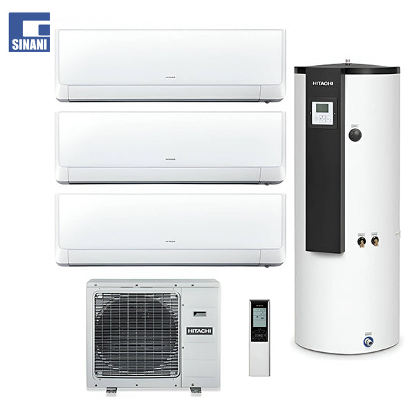 Kondicioner Hitachi - Njesi e jashtme multisplit Triple C dhe uje ...
