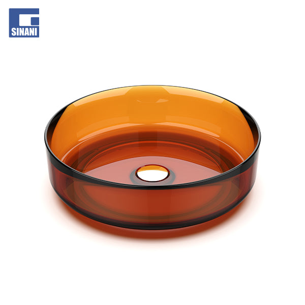Lavaman transparent Circa Amber Orange - Eleganza - Shop Sinani ...